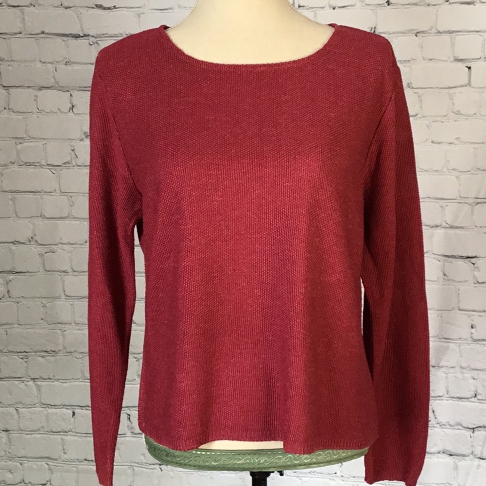 Vintage Sarah Arizona Raspberry Knit Sweater - Gem